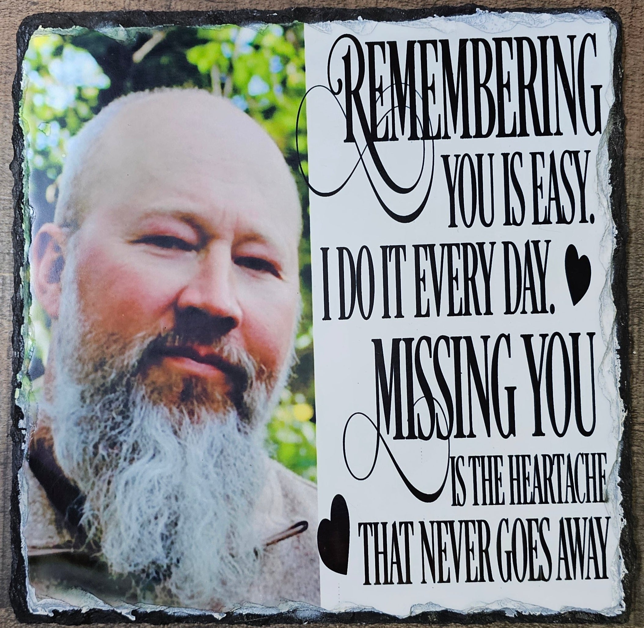Slate Tiles – Custom Gift from Farmhouse Hobbies